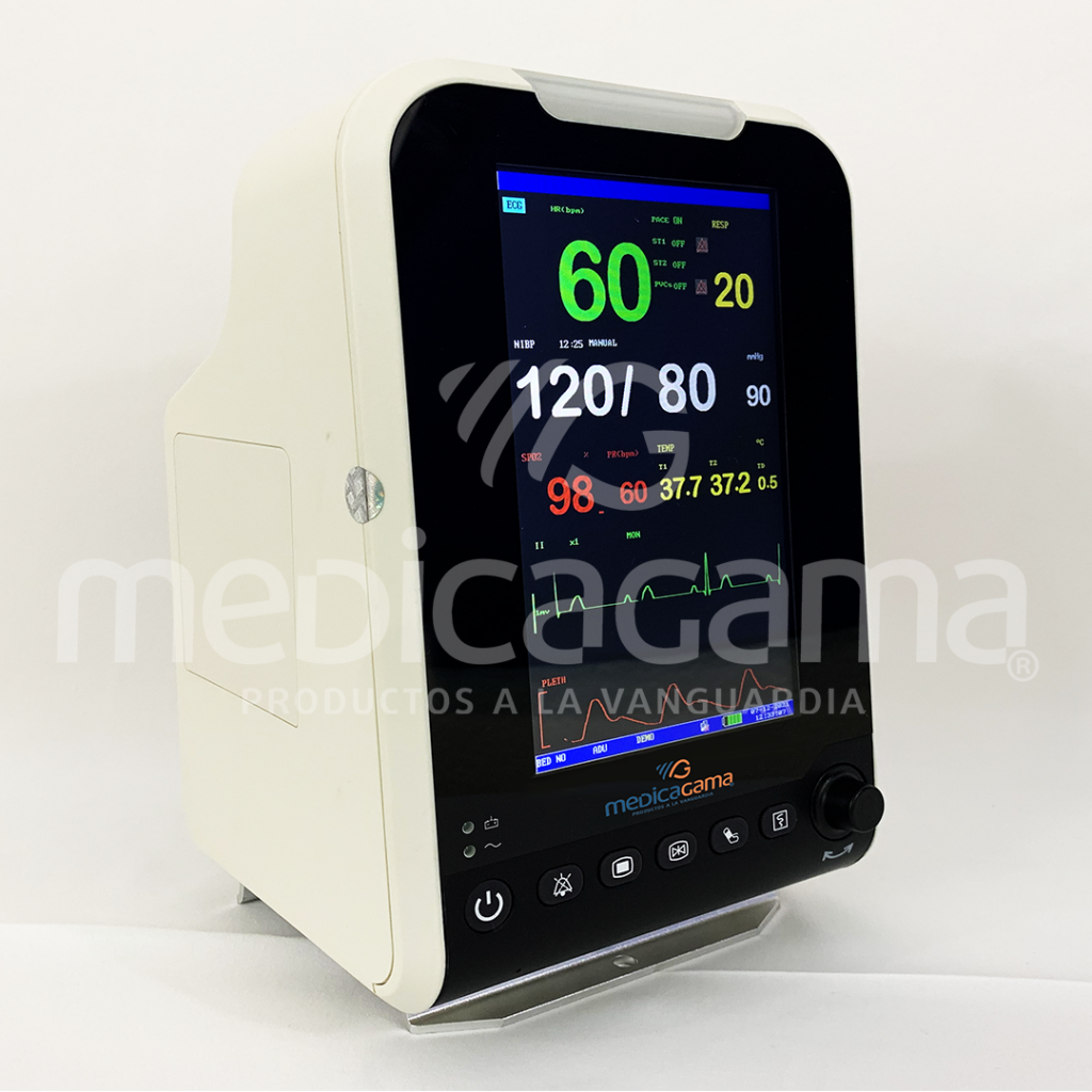 Monitor Multiparámetros 7″ - MedicaGama