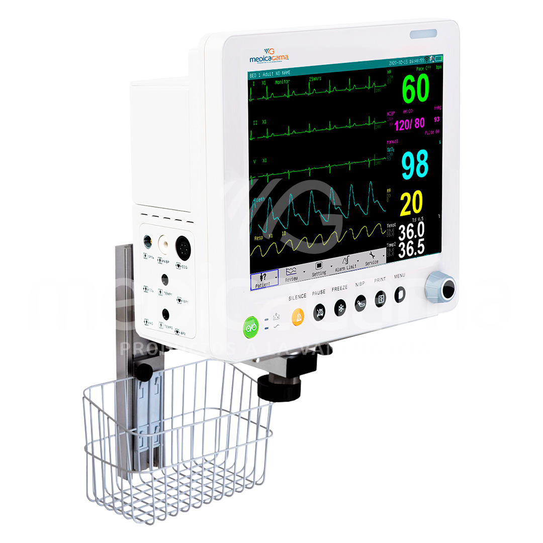 Monitor Multiparámetros Elite 12″ con Base de pared para monitor ...